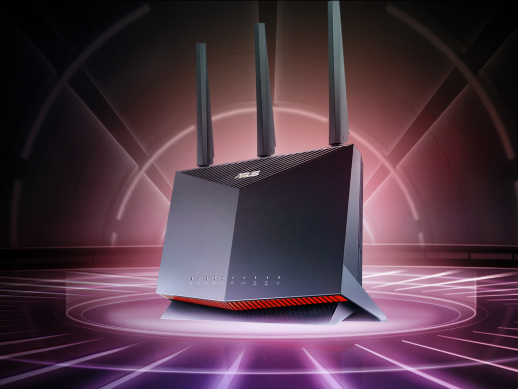 Bộ phát wifi 6 Asus RT-AX86S (Chuẩn AX/ AX5700Mbps/ 3 Ăng-ten ngoài/ Wifi Mesh/ Dưới 80 User)