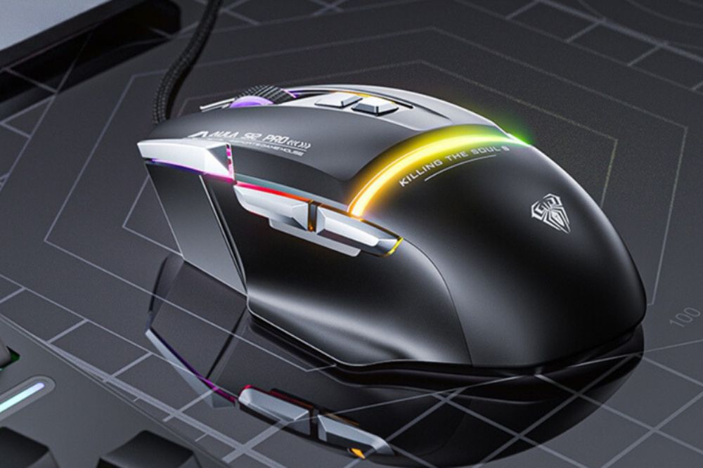Chuột gaming Aula S12 PRO Đen | Chính Hãng | GIÁ RẺ QUÁ