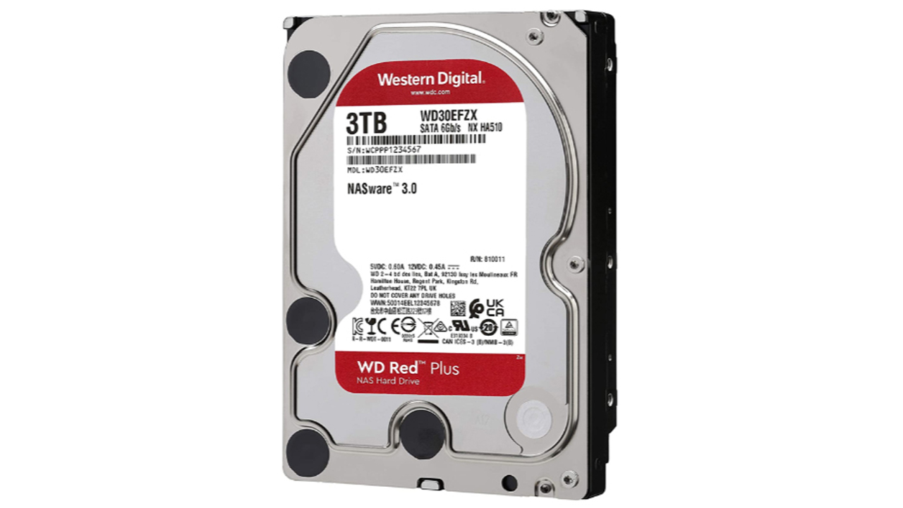 Ổ cứng Western Digital Red Plus 3TB WD30EFZX | Chính Hãng | GIÁ RẺ QUÁ
