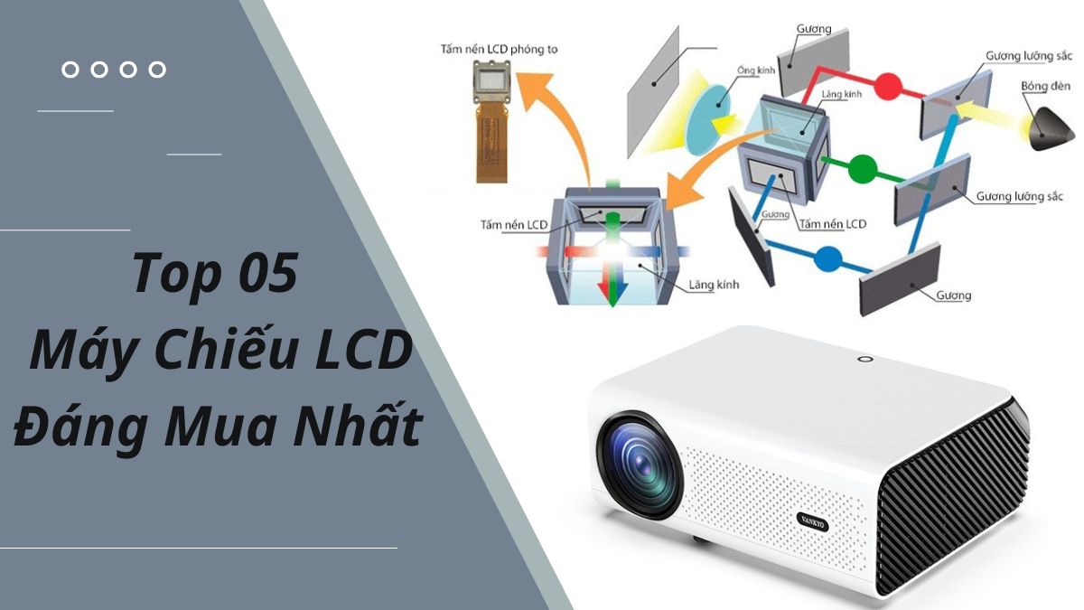Máy chiếu công nghệ LCD là gì? Top 5 máy chiếu LCD đáng mua hiện nay