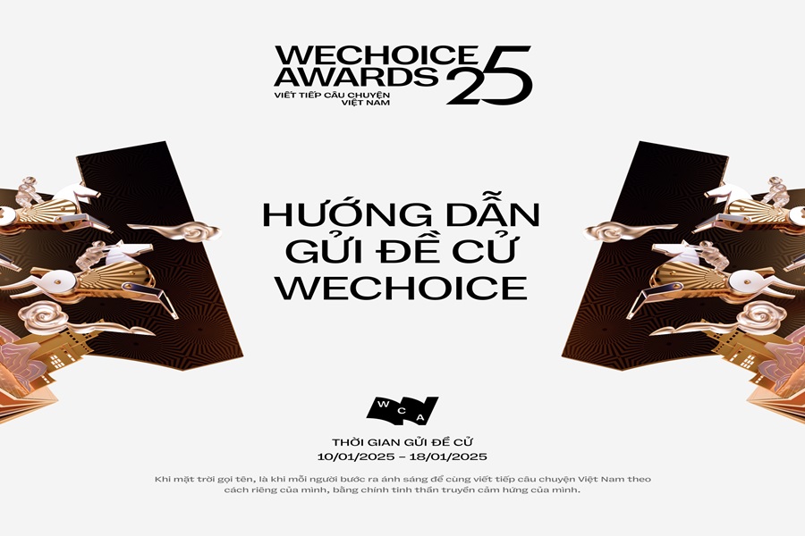Hướng dẫn gửi đề cử Wechoice 2025 siêu đơn giản