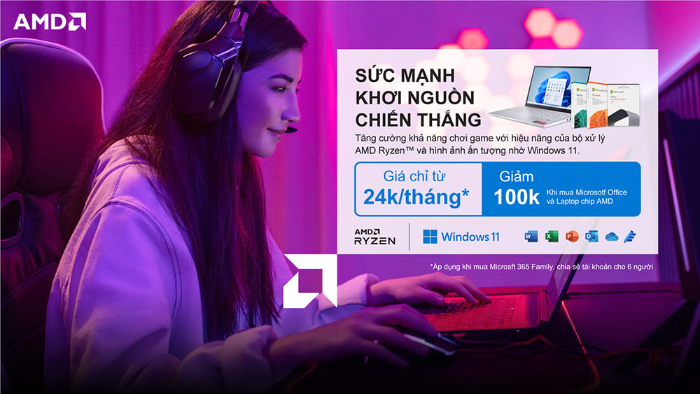 ĐỔI MỚI TOÀN DIỆN CÙNG AMD