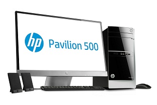 Máy tính để bàn HP Pavilion 500: Sang trọng và lịch lãm