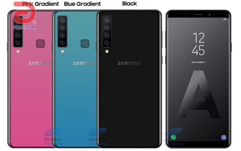 Galaxy A9 Pro Smartphone được trang bị Snapdragon 710 và có 4 camera