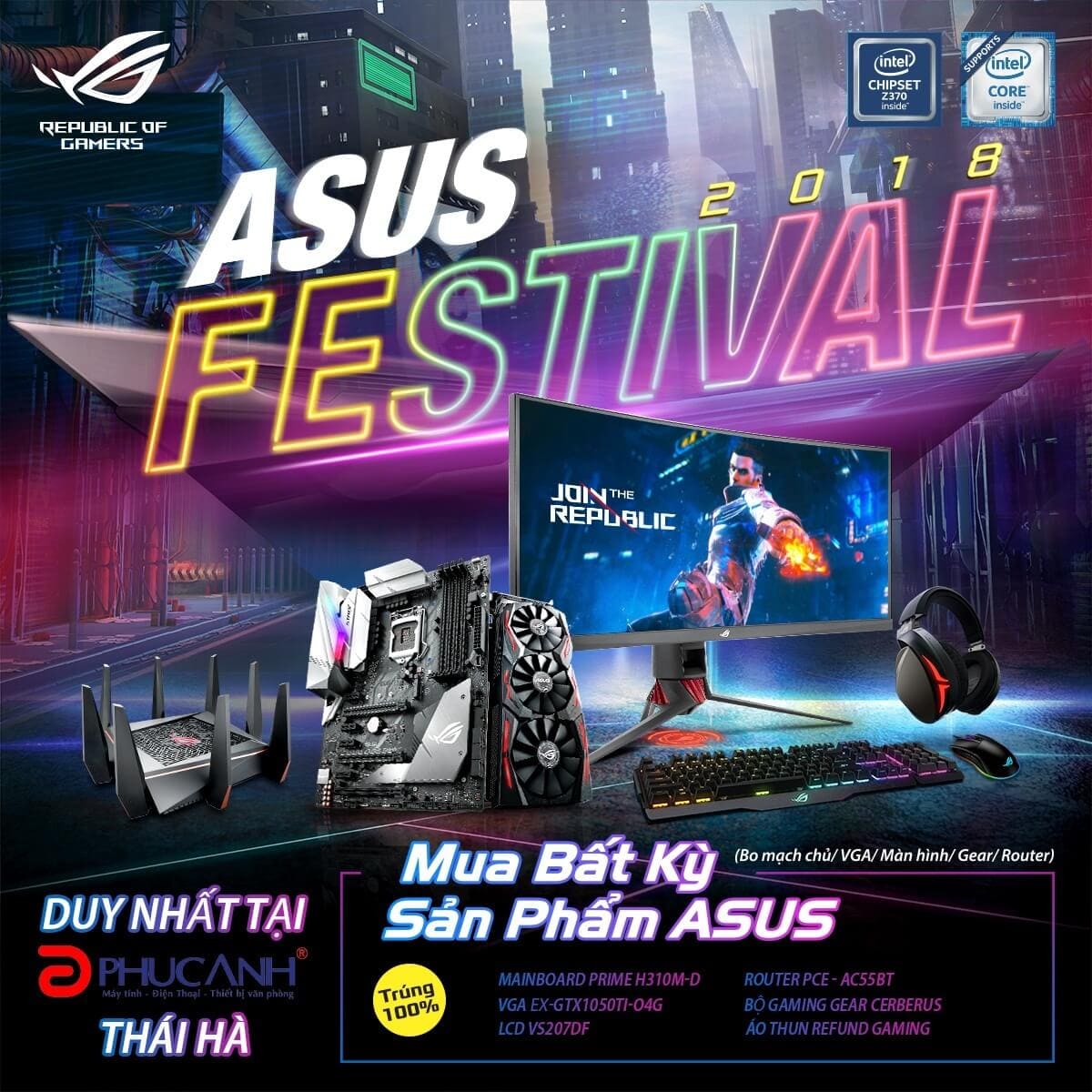 ASUS FESTIVAL THÁI HÀ