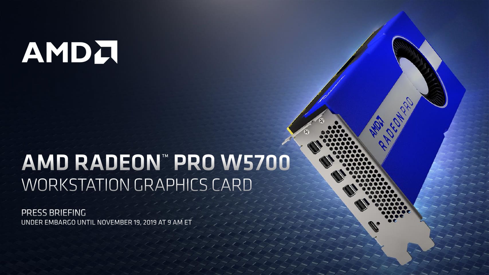 AMD Radeon Pro W5700 - dòng card đồ họa chuyên dụng cho máy trạm ...