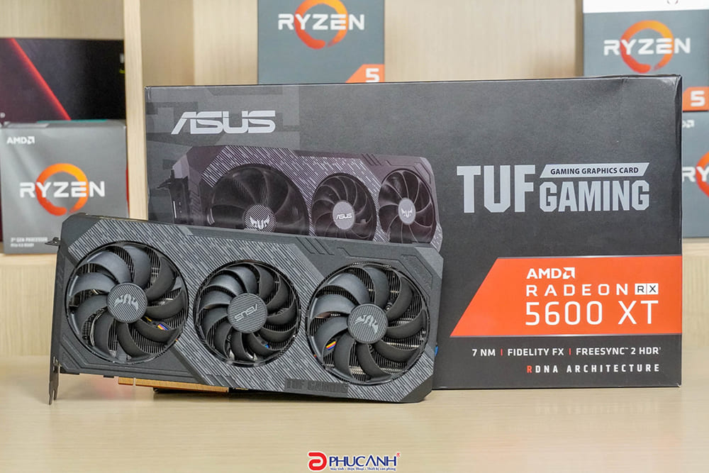 [Review] ASUS TUF 3-RX5600XT-O6G-EVO-GAMING dập tắt lo lắng về nhiệt độ