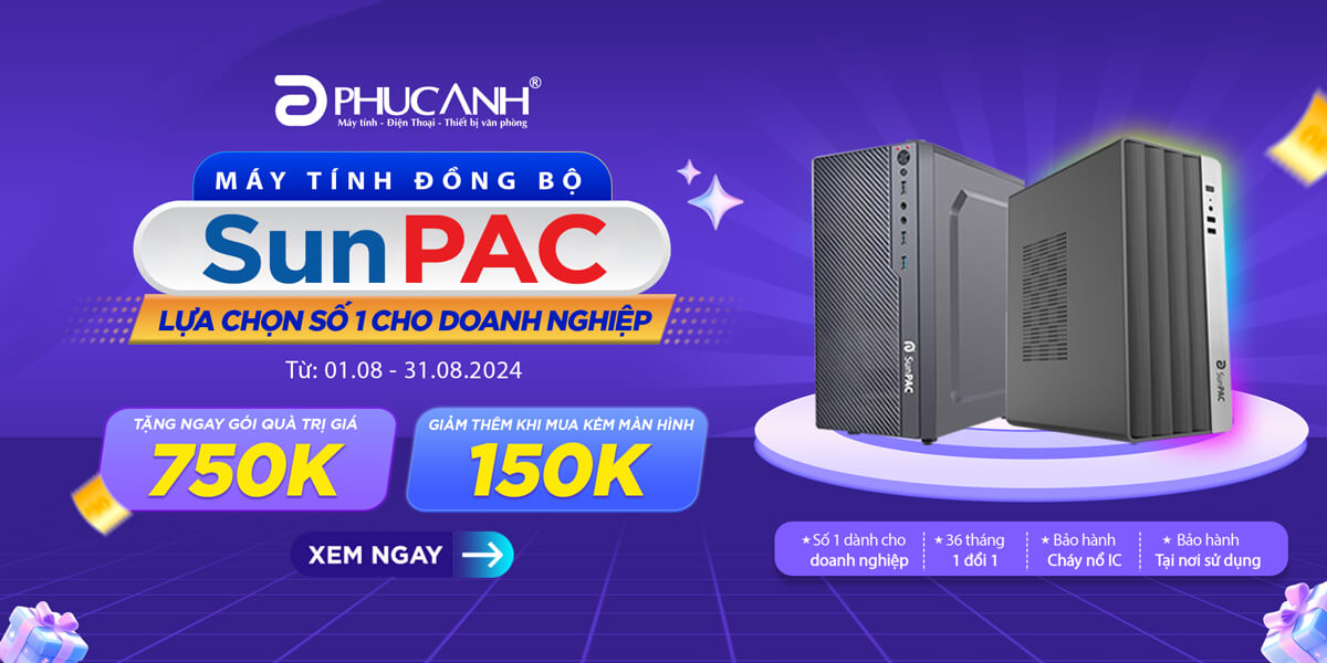 [Khuyến mãi] Máy tính đồng bộ Sunpac - Sự lựa chọn số 1 cho doanh nghiệp