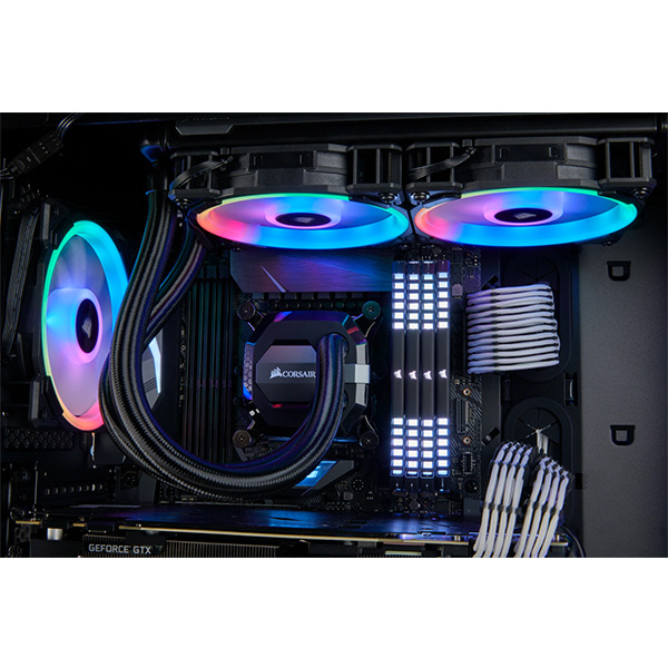 Quạt CPU Corsair LL140 RGB kèm Node PRO (CO-9050074-WW)