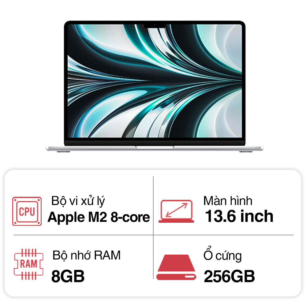 Laptop Apple Macbook Air M2 MLXY3SA/A | Chính Hãng | GIÁ RẺ QUÁ