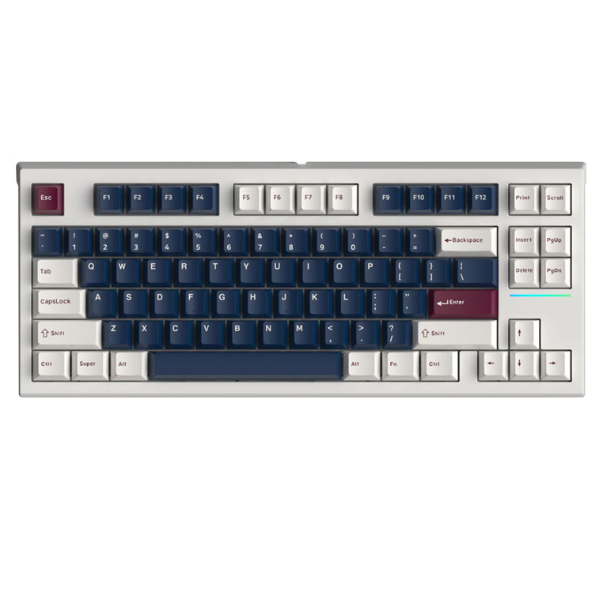 Bàn phím cơ FL-Esports FL750 Metal Heart 3 Mode Gasket Mount Kailh Box ...