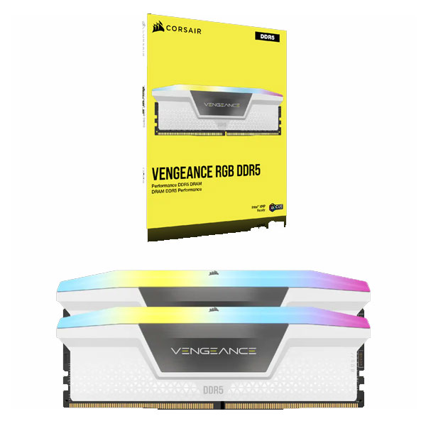Ram Desktop Corsair Vengeance RS RGB (CMH32GX5M2B6200C36) 32GB (2x16GB ...